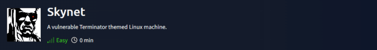 TryHackMe Skynet – Full Walkthrough & Tips