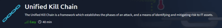 TryHackMe: Unified Kill Chain Walkthrough (SOC Level 1)