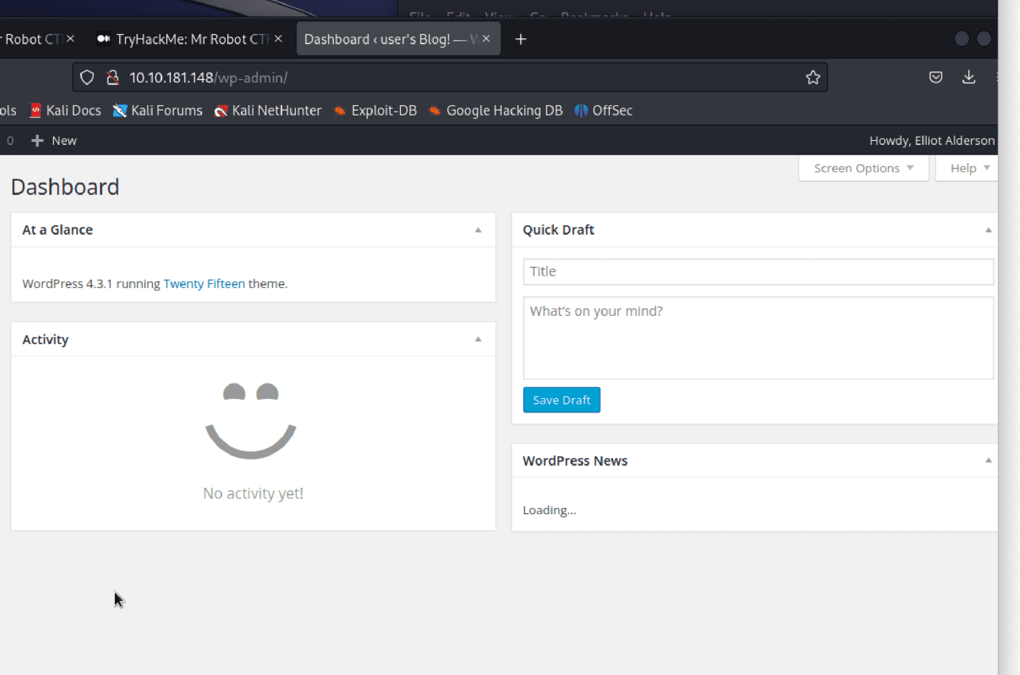 TryHackMe: Mr Robot CTF - Complete Walkthrough