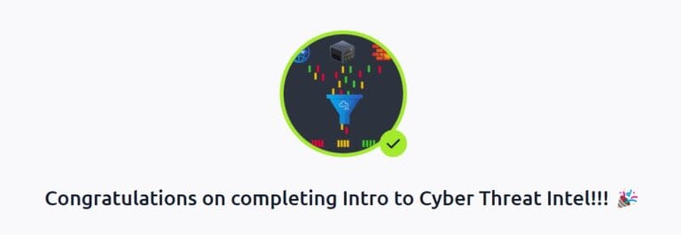 TryHackMe: Intro to Cyber Threat Intel Walkthrough (SOC Level 1)