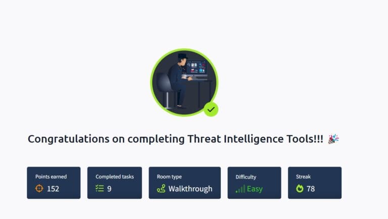 TryHackMe: Threat Intelligence Tools Walkthrough