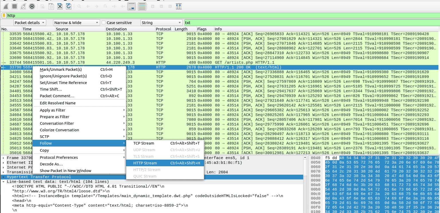 TryHackMe: Wireshark The Basics Walkthrough (SOC Level 1)