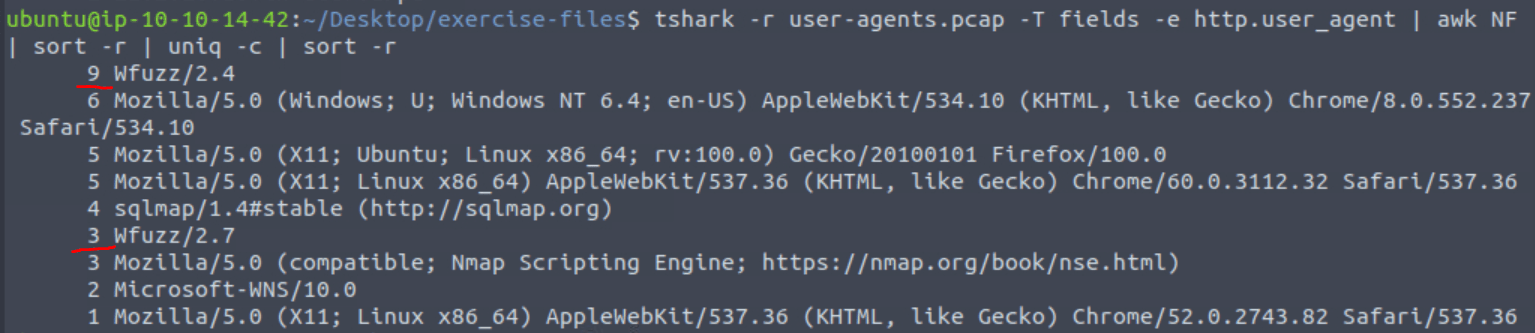 TryHackMe: TShark CLI Wireshark Features Walkthrough